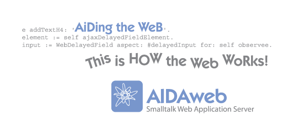 AIDA/Web Logo | Aida/Web Framework